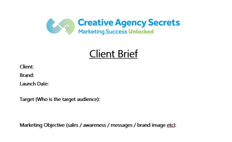 What Does A Client Brief Look Like? - Creative Agency Secrets